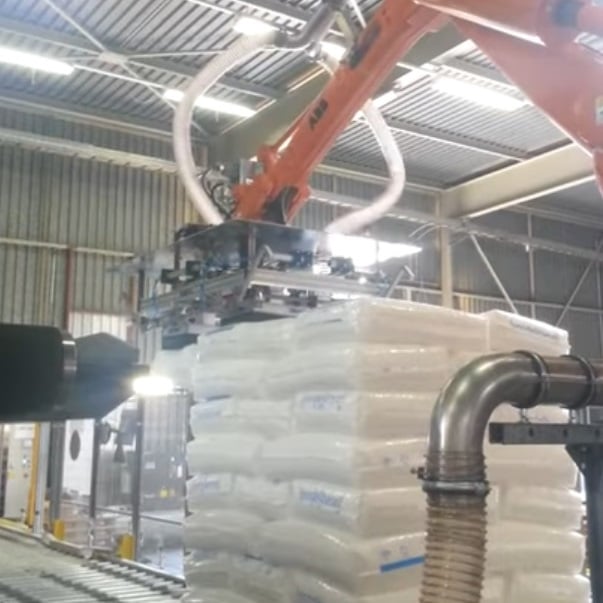 3D Position Detection of Polymer Bags