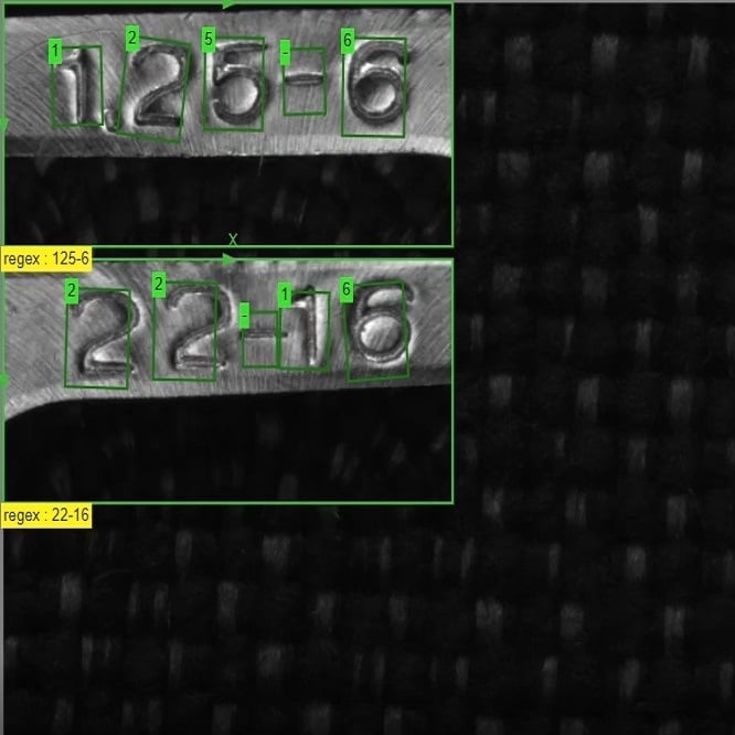 Ring Clamp Font Recognition