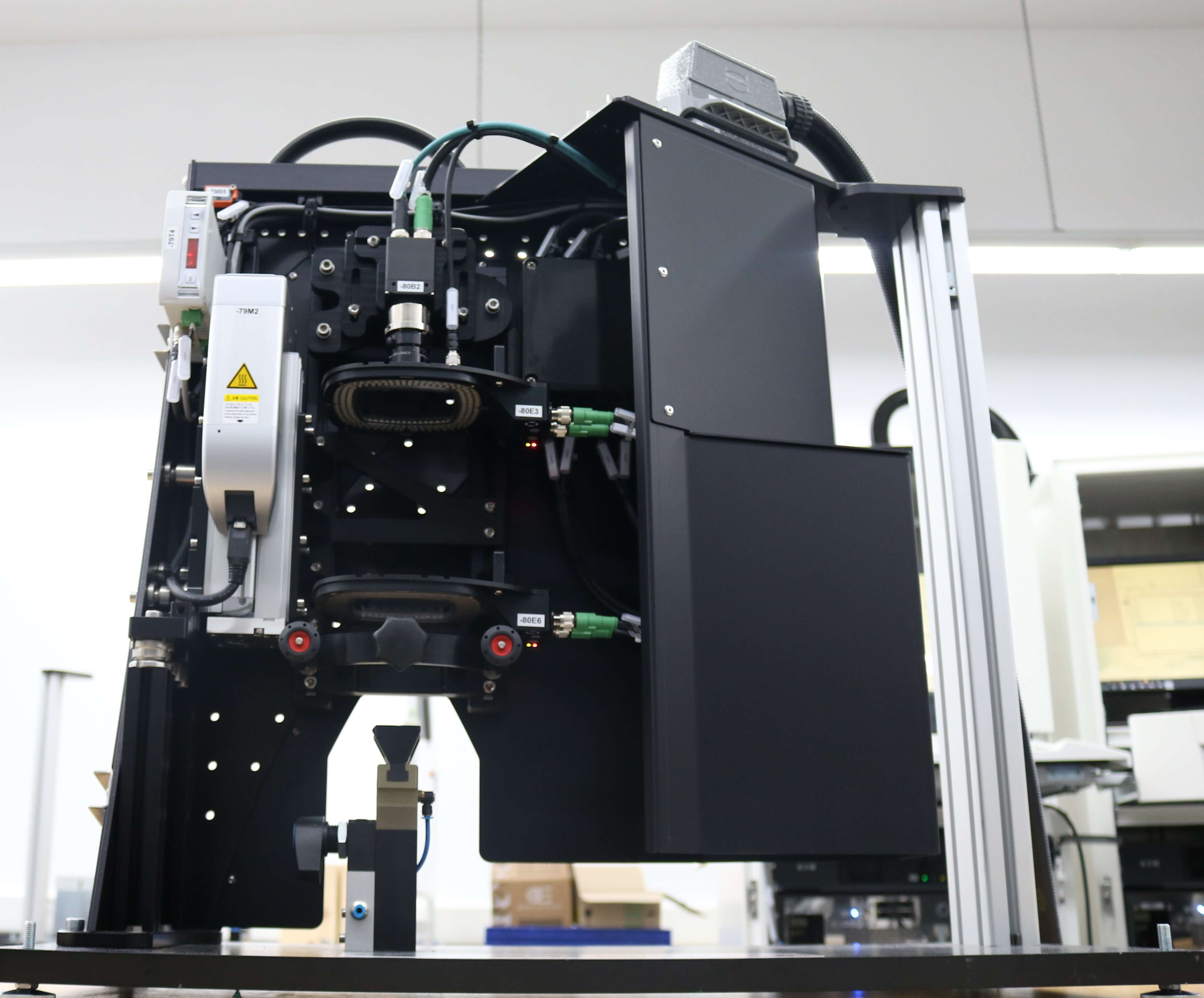 Turnkey camera for quick commissioning in machines