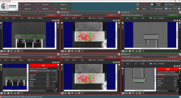 Surface Inspection of Graphite